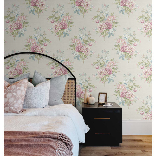 Red Barrel Studio® Samien Floral Roll | Wayfair