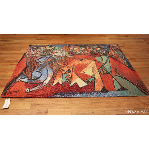 Nazmiyal Collection Vintage Pablo Picasso Rug Ege Art | Perigold