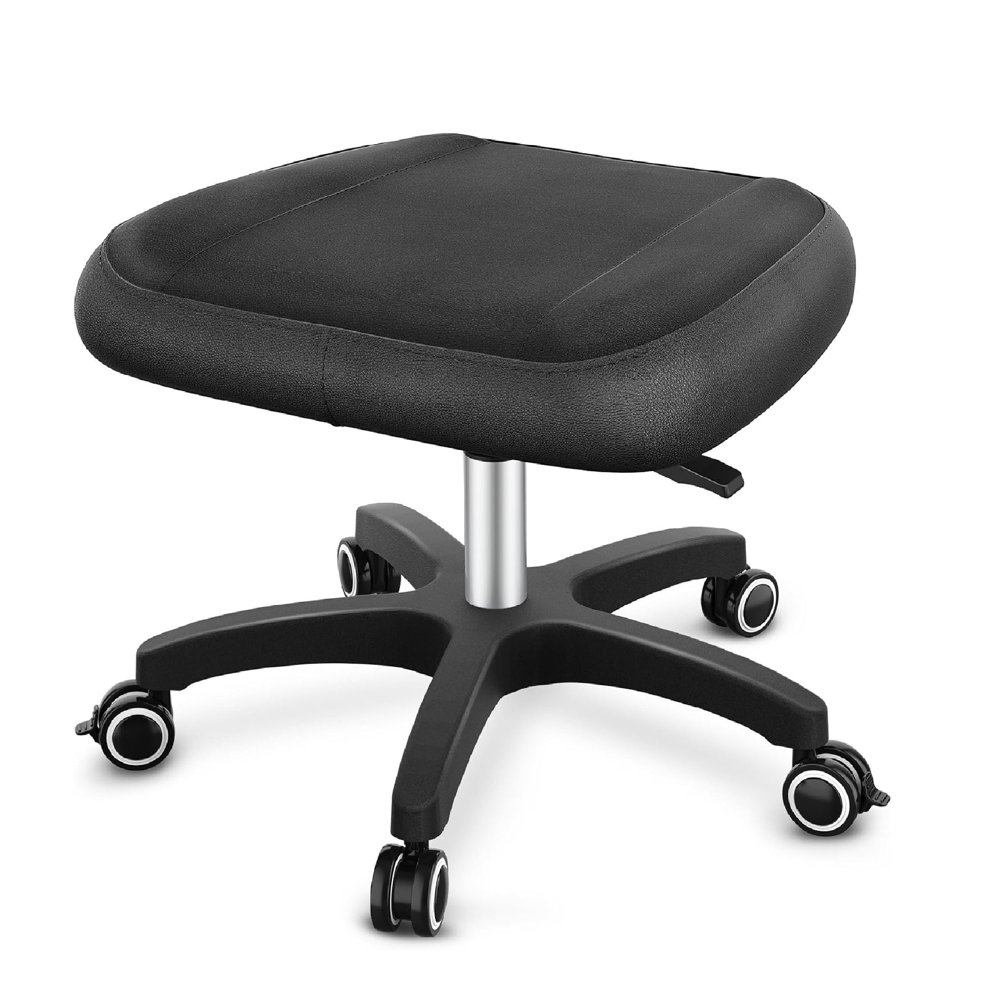 Inbox Zero Maronay 20”H Adjustable Footrest Lab Stool Ottoman with ...