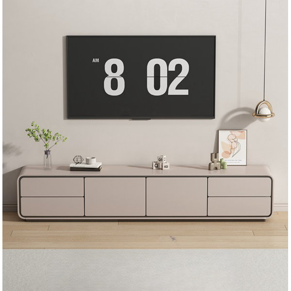 Dream cabinet Italian Minimalist TV Cabinet 86.6'' Media Console | Wayfair