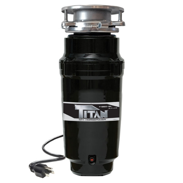 Titan 3/4 HP Continuous Garbage Disposal | Wayfair