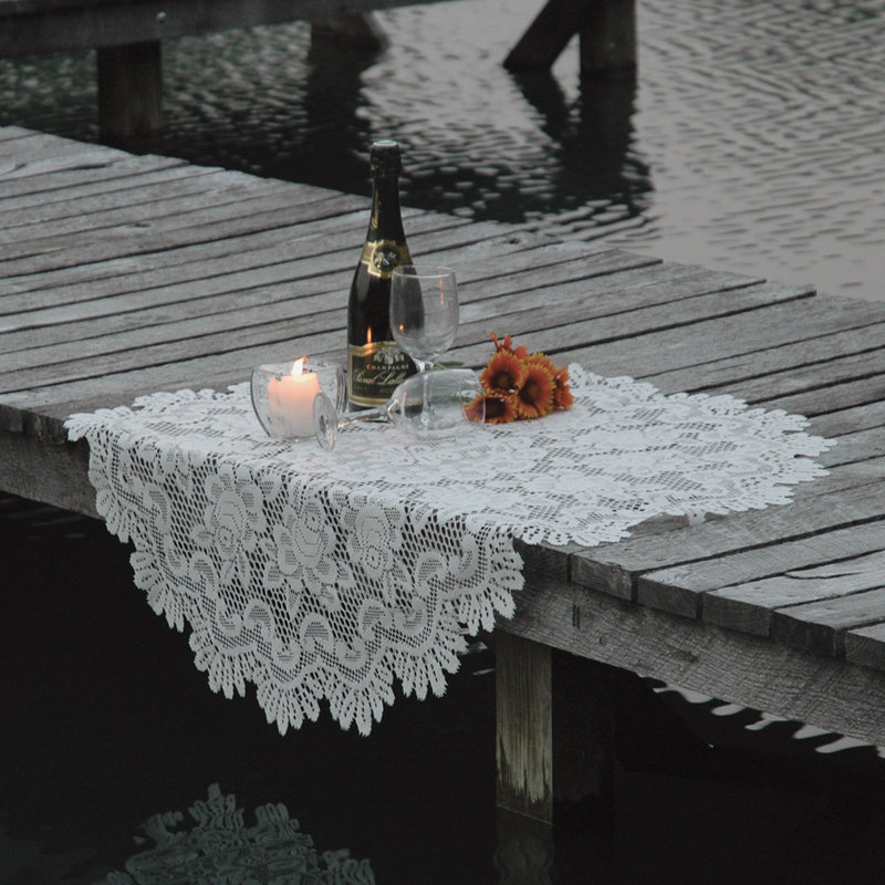 Ophelia & Co. Kreider Floral Round Table Topper & Reviews | Wayfair