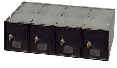 Postal Products Unlimited, Inc. Guardian 4 Door Rear Load Vertical Mail ...