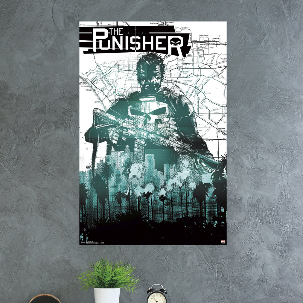 Trends International The Punisher - Map Paper Print - Wayfair Canada