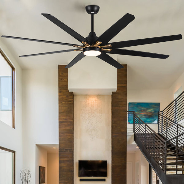 Latitude Run® Ceiling Fan with Light Kit | Wayfair