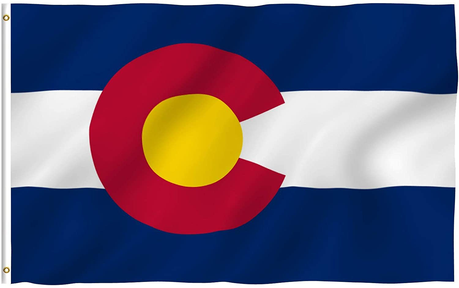 ANLEY American State 2-Sided Polyester 36 x 60 in. House Flag | Wayfair