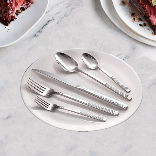 Mercer41 Marloe Stainless Steel Flatware Set - Service for 4 | Wayfair