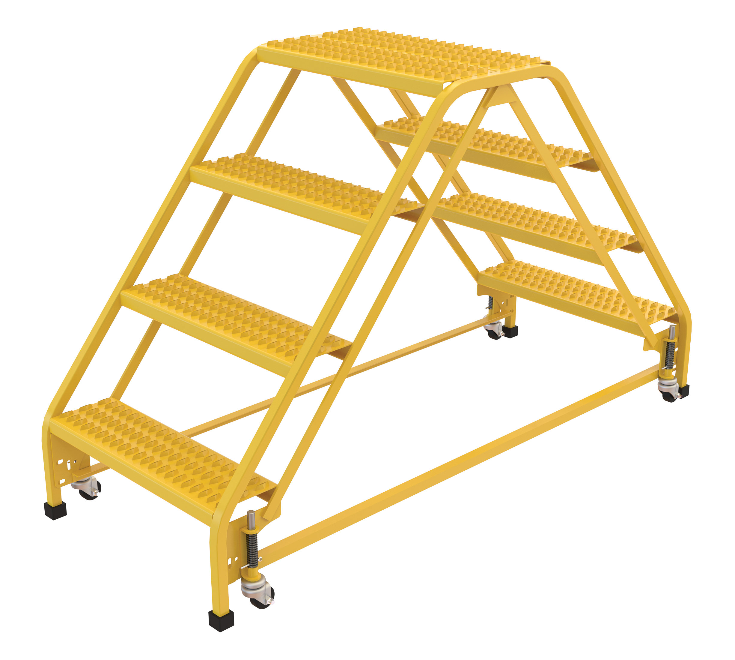 WFX Utility™ Amethy 3.33' Steel Rolling Step Stool | Wayfair