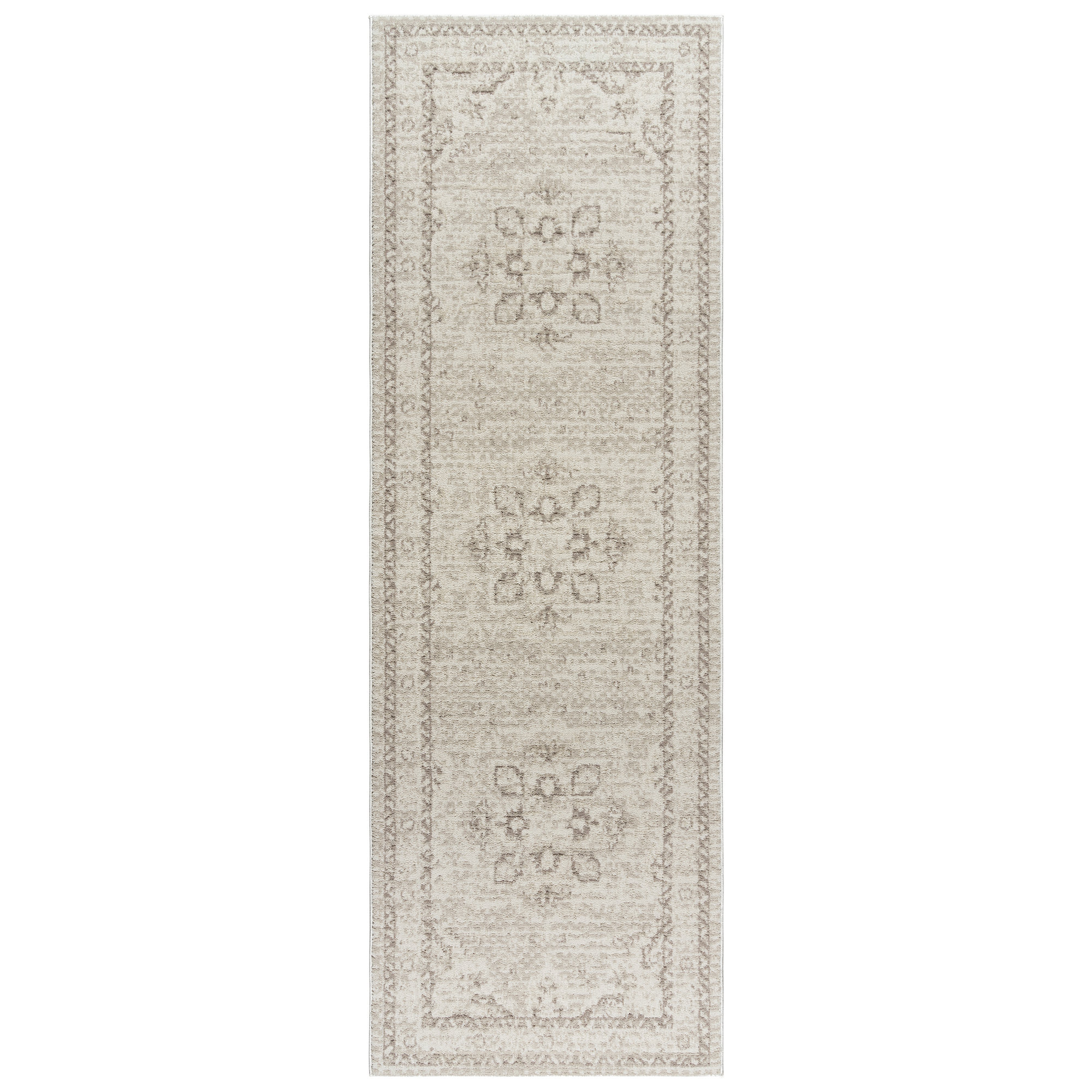 Gertmenian Trevi Remy Transitional Oriental Medallion Border Cream ...