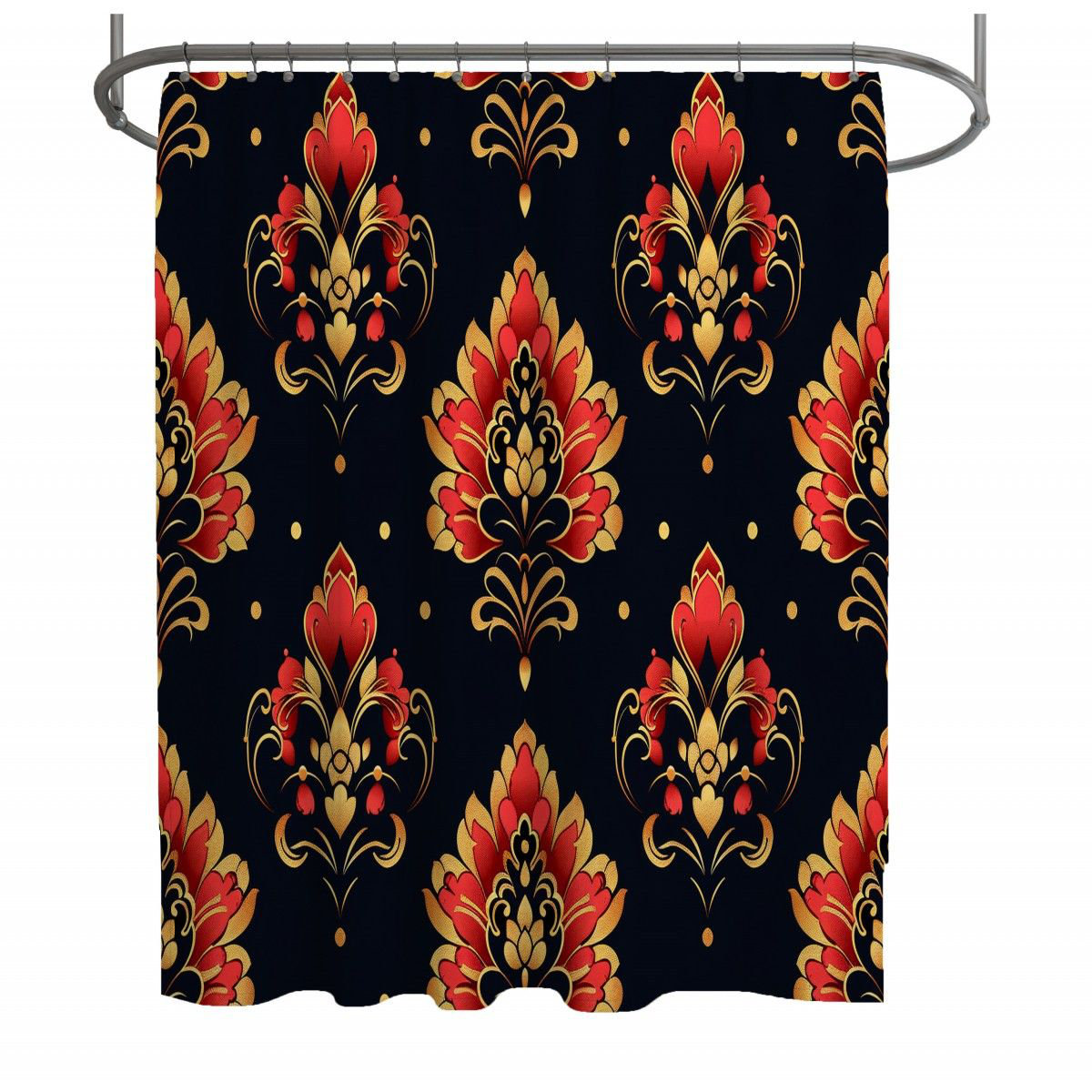 Darby Home Co Adaysia Damask Shower Curtain | Wayfair