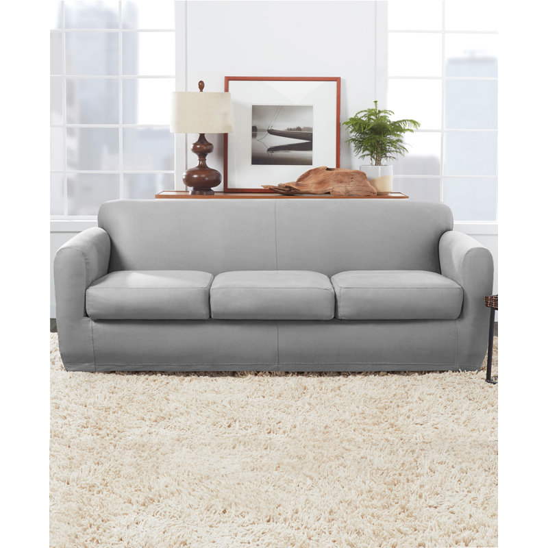 Sure Fit Ultimate Stretch Box Cushion Sofa Slipcover & Reviews | Wayfair