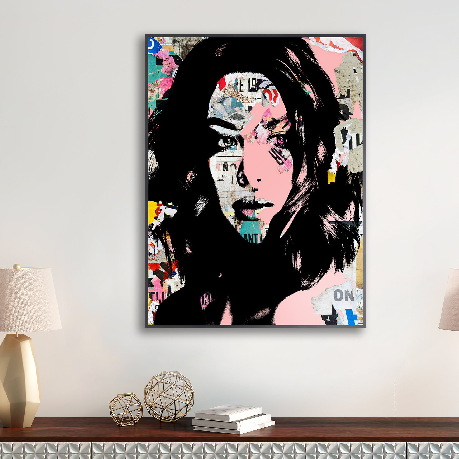 Chelsea Art Studio Van Garret False Perception Framed On Canvas by Van ...