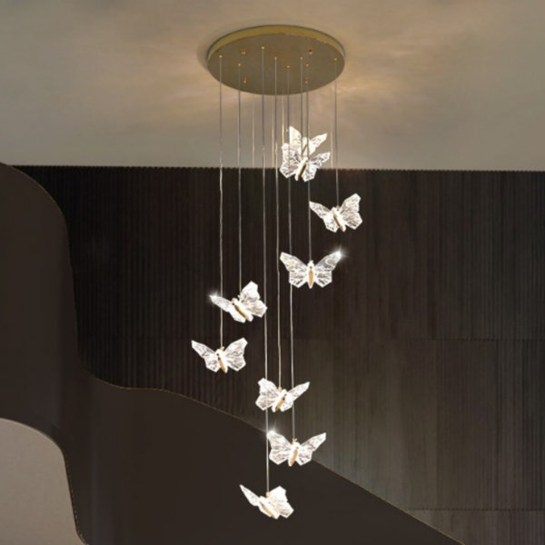 Mercer41 Rotating Butterfly Lamp - Wayfair Canada