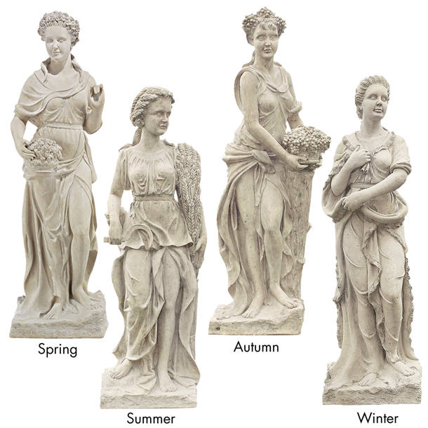 Design Toscano Goddesses of the Four Seasons Summer Statue | Wayfair