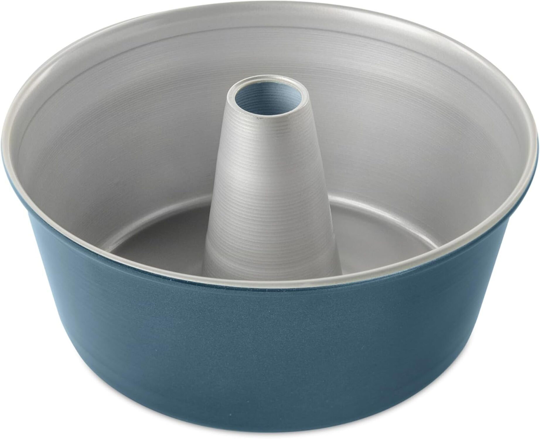 XIAOLINXINXI Twilight Blue 16-Cup Angel Food Cake Mold: Large Capacity ...