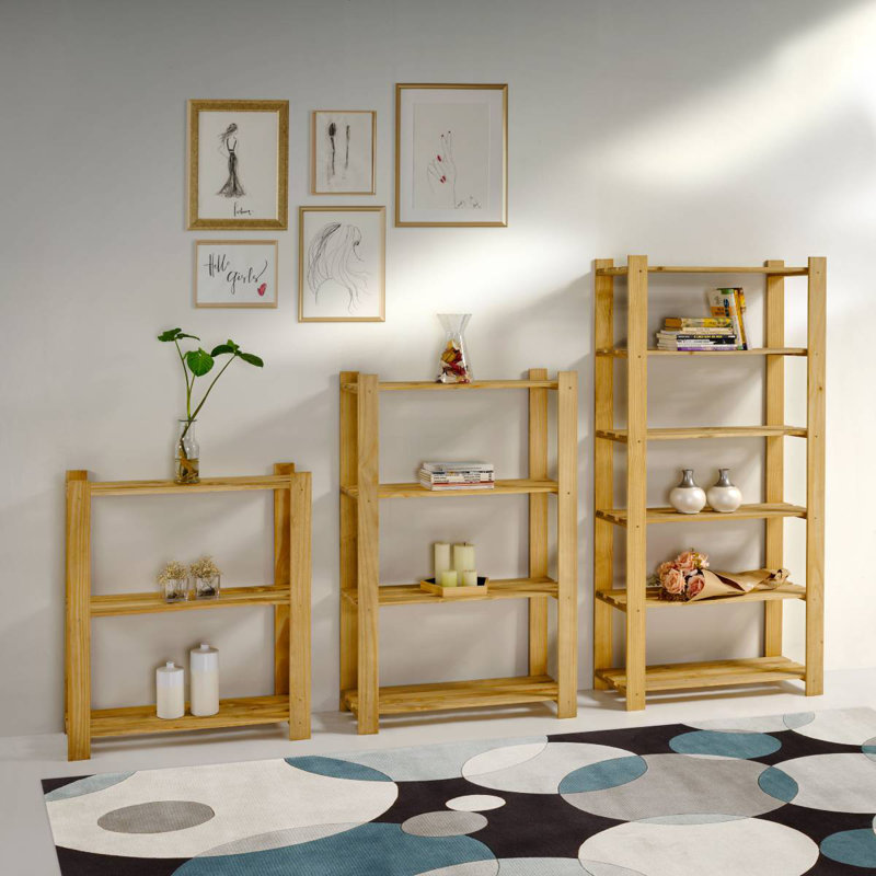 Furniture Dash Utility 29.53" W Solid Wood Shelving Unit & Reviews ...