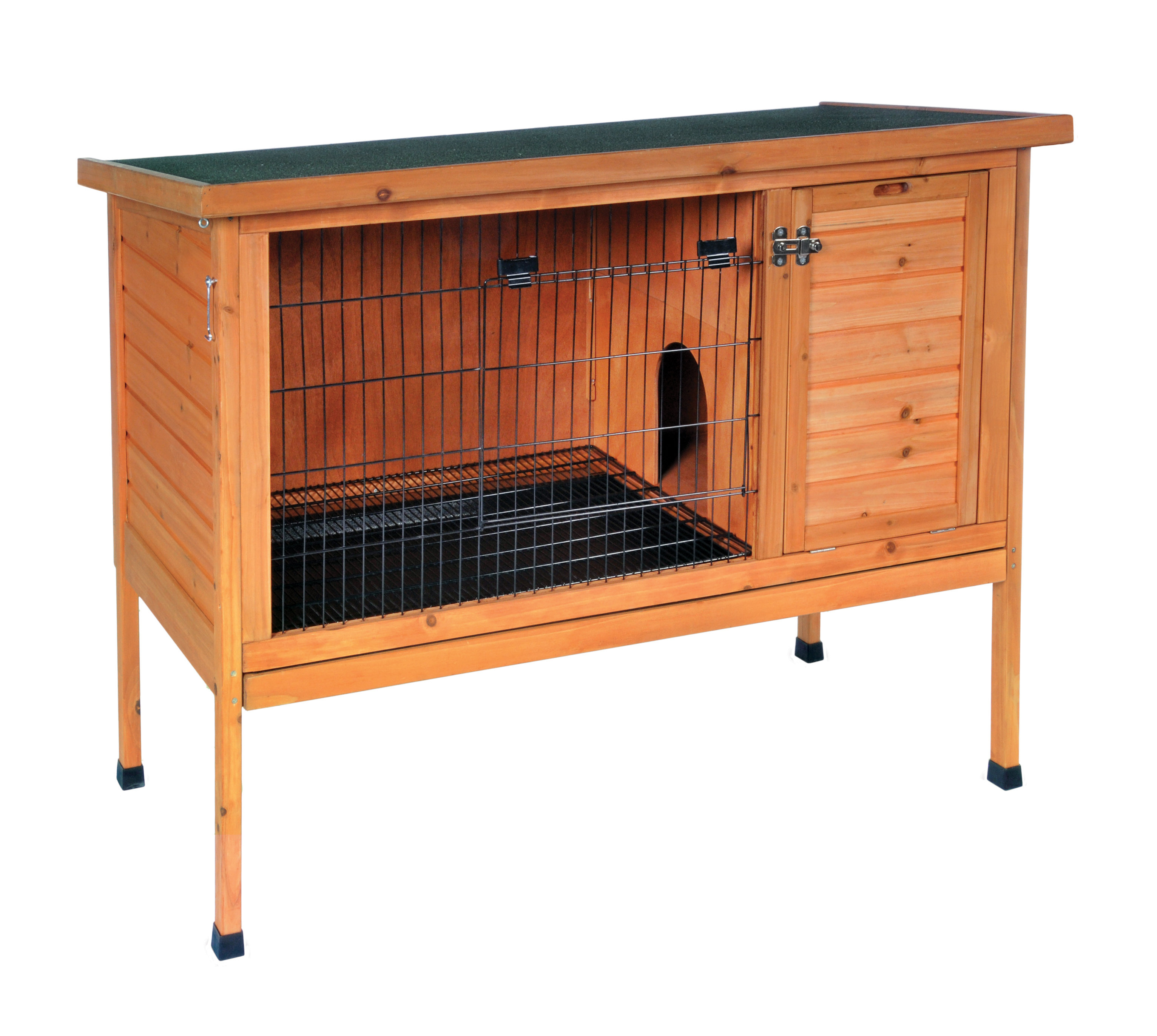 Tucker Murphy Pet™ Brasia Weather Resistant Rabbit Hutch with Ramp ...