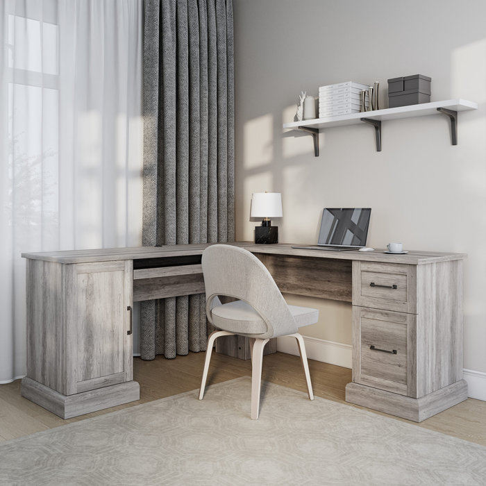 Loon Peak® Elenamarie 66'' Desk & Reviews | Wayfair