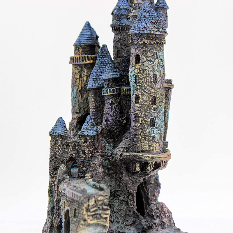 Penn Plax Age-of-magic Extra Large Wizard’s Castle Part A Aquarium ...