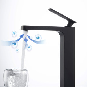 KIBI USA Infinity Vessel Sink Faucet Single-handle Bathroom Faucet ...