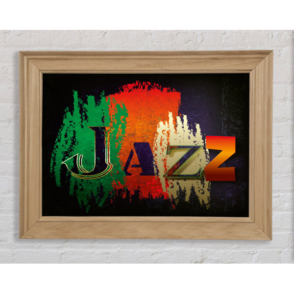 Bright Star Jazz 1 - Single Picture Frame Print | Wayfair.co.uk