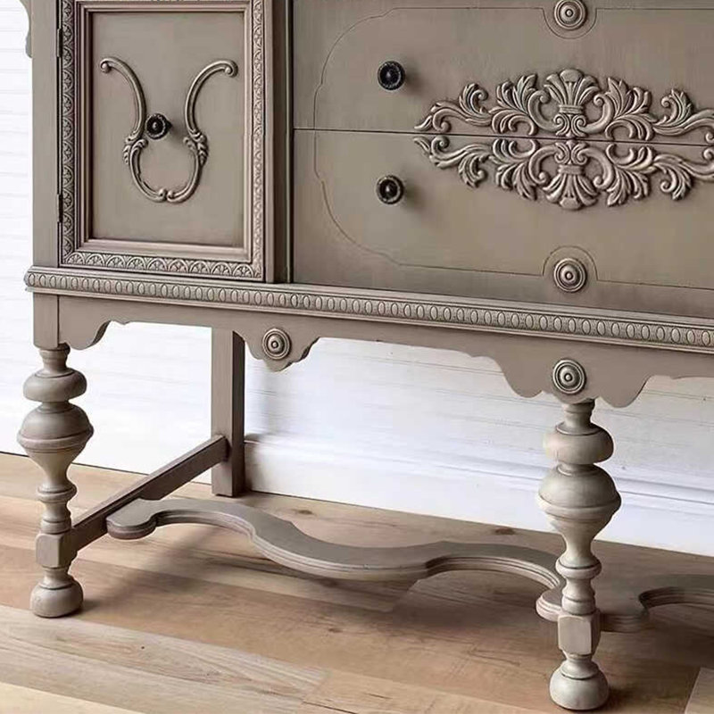 interanest Vintage style carved decorative cabinet sideboard | Wayfair