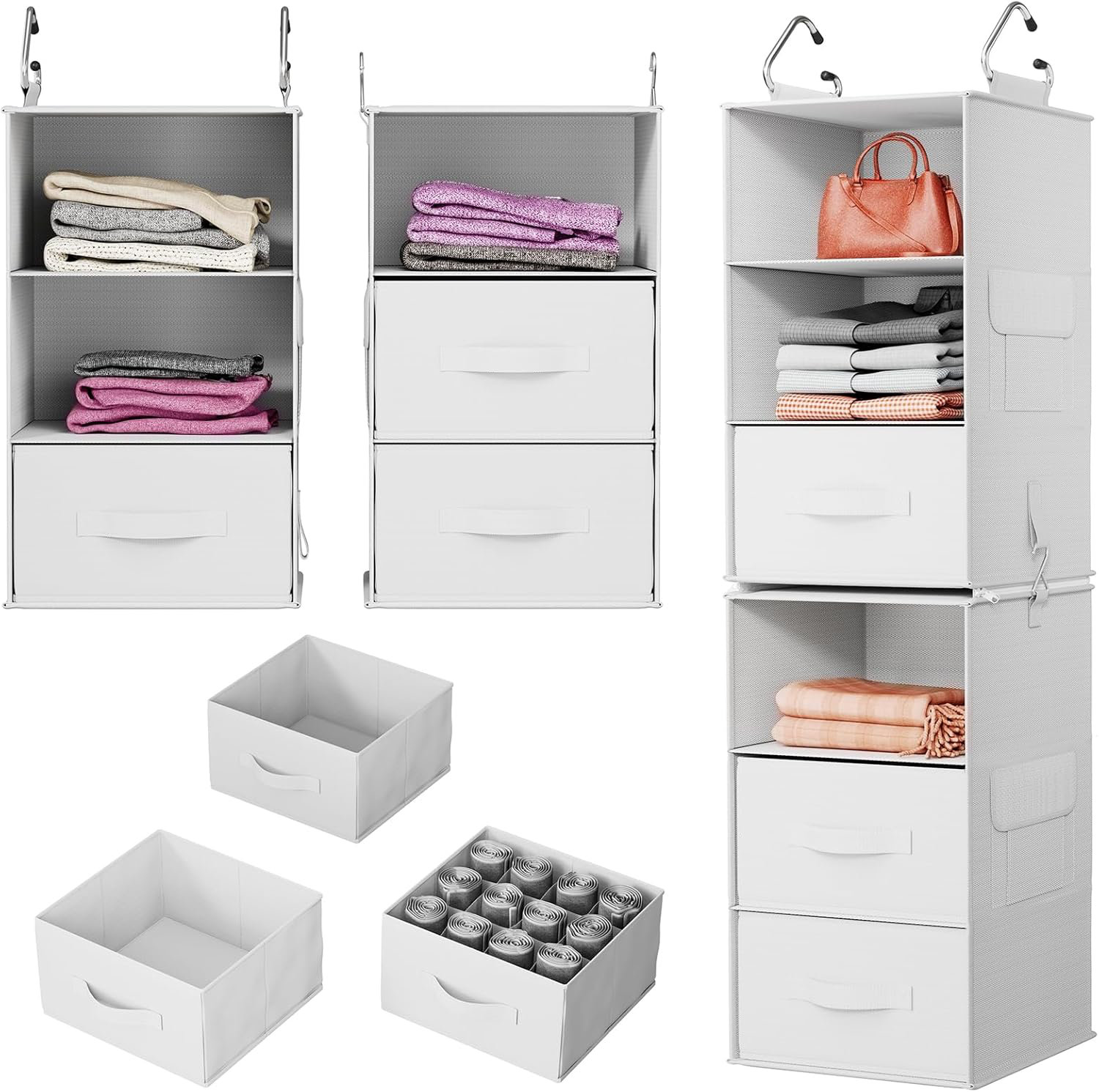 RIVERCITY CUSTOM CABINETRY, INC. Organisateur de garde-robe à 6 ...