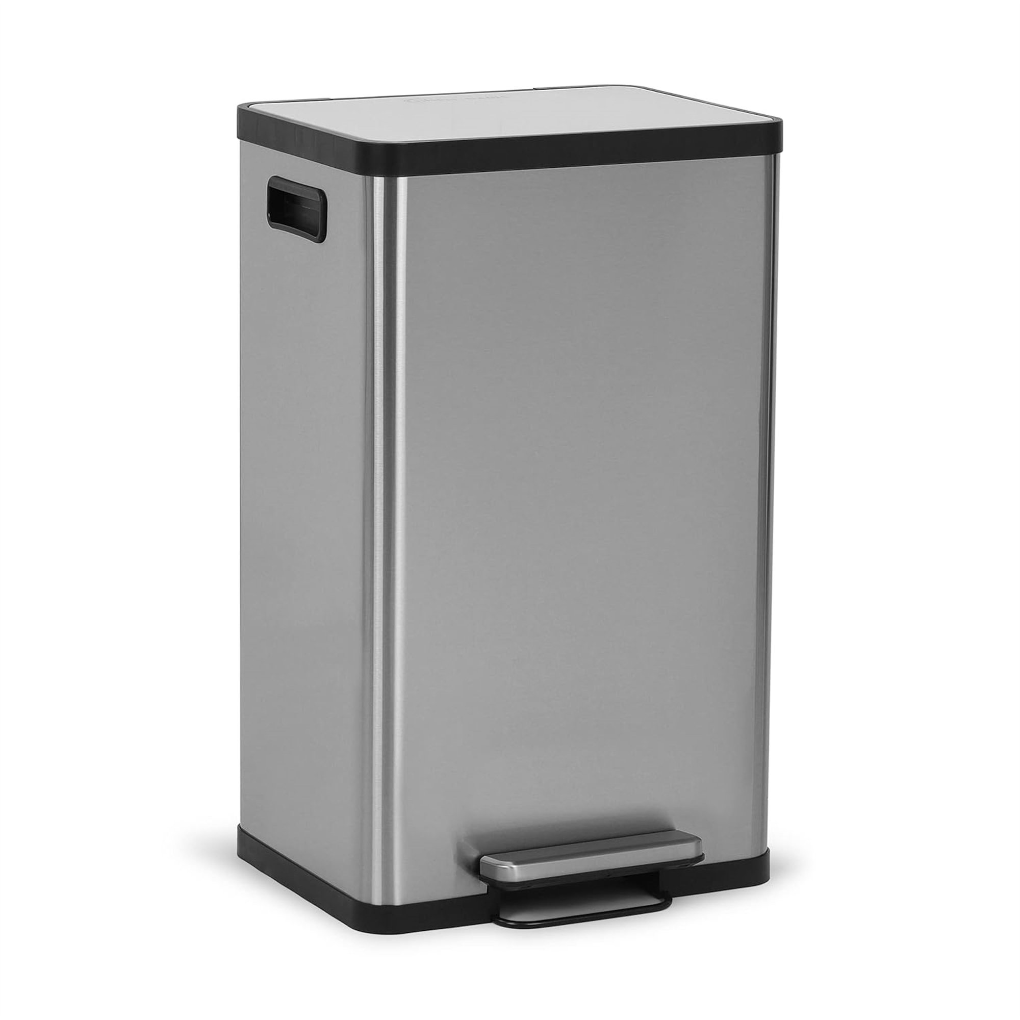 Cubiker 50 Litre / 13.2 Gallon Stainless Steel Trash Can, Soft-Close Garbage Can, Smudge ...