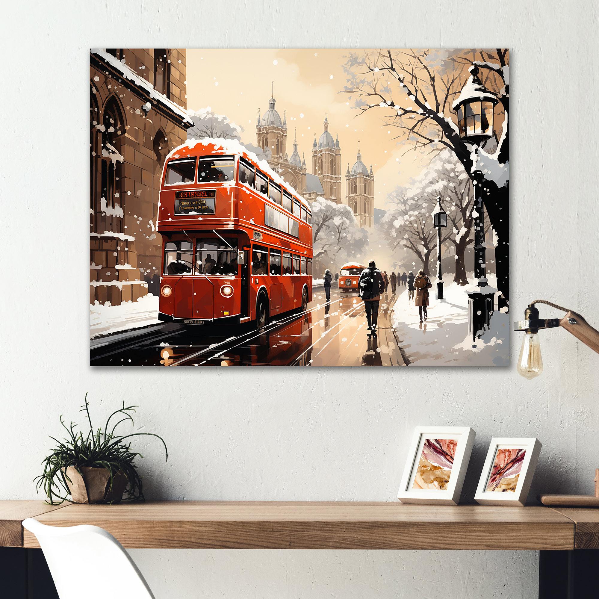 Lark Manor™ Vintage London City Views II - City London Wall Ar MT135172 ...