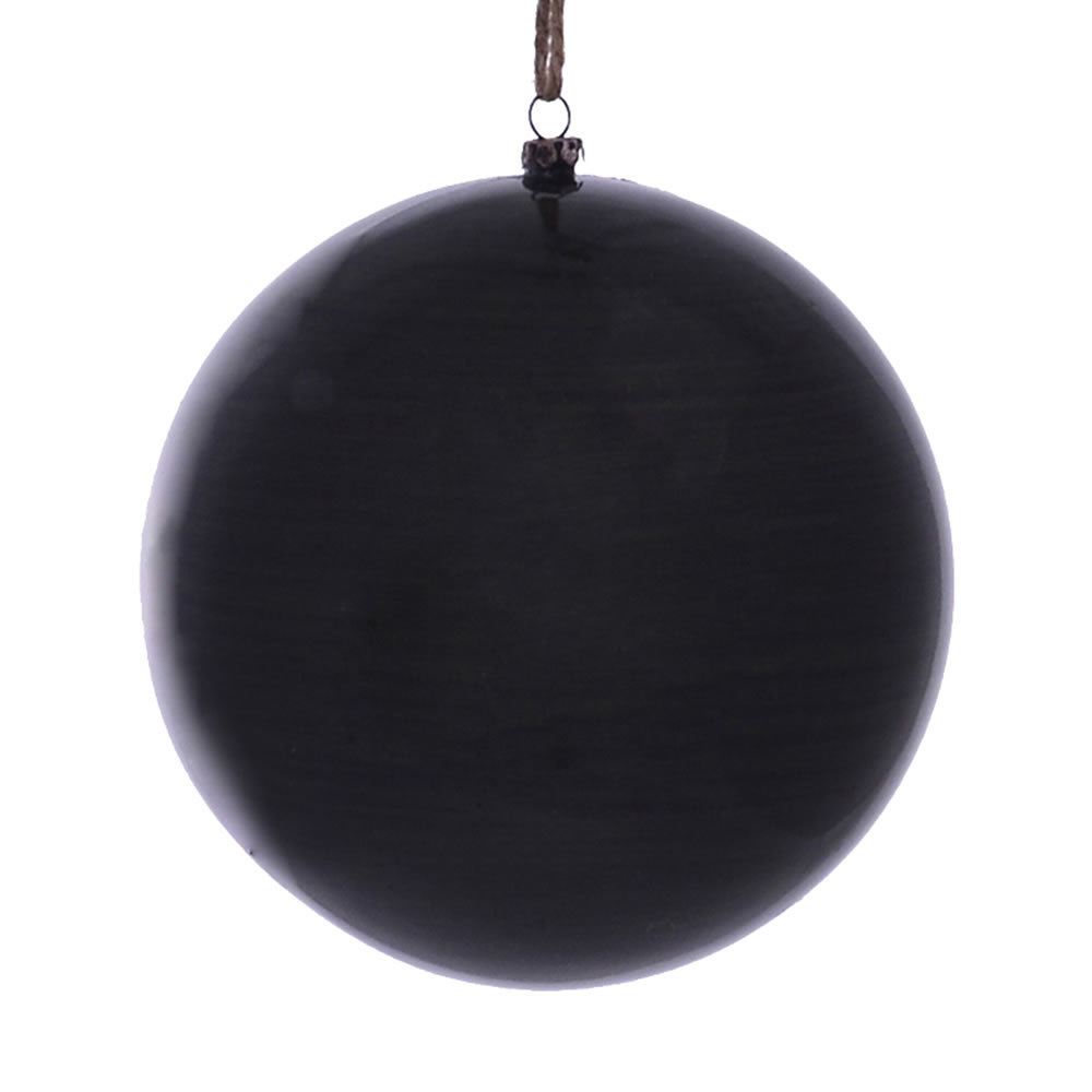 The Holiday Aisle® Wood Grain Ball Ornament | Wayfair