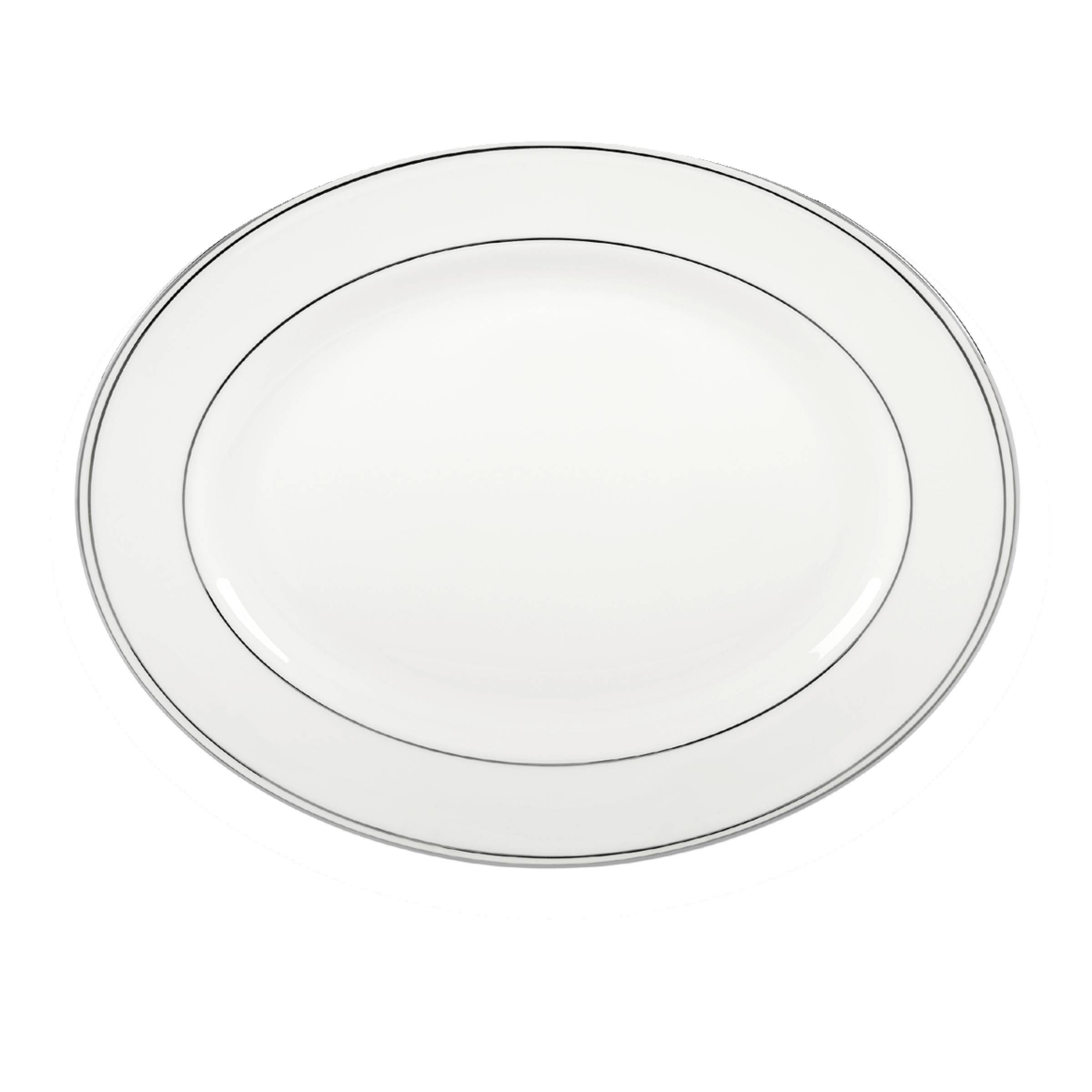 Lenox Federal Platinum Bone China Platter Wayfair