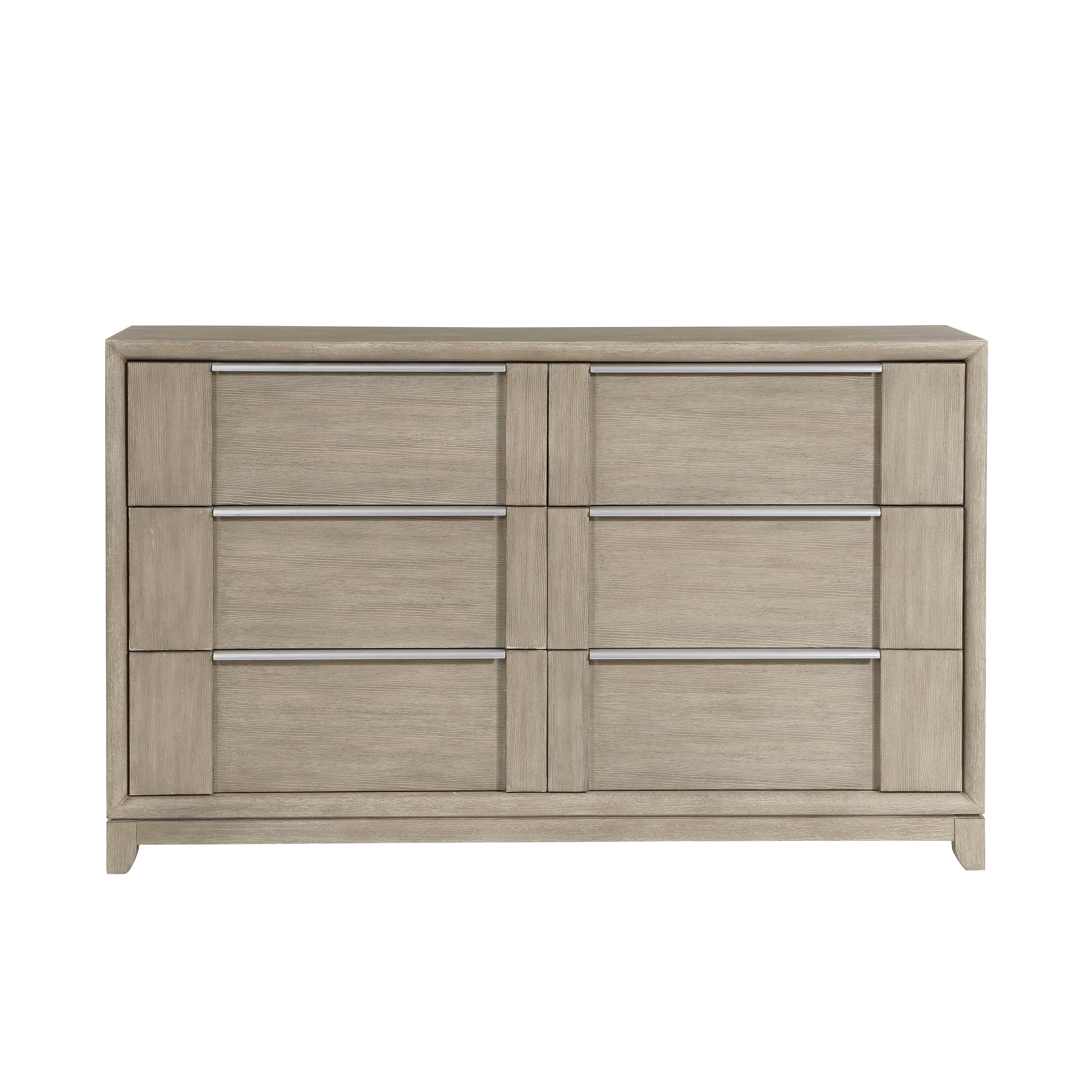 Latitude Run® Ekon 6 Drawer 64" W Double Dresser | Wayfair