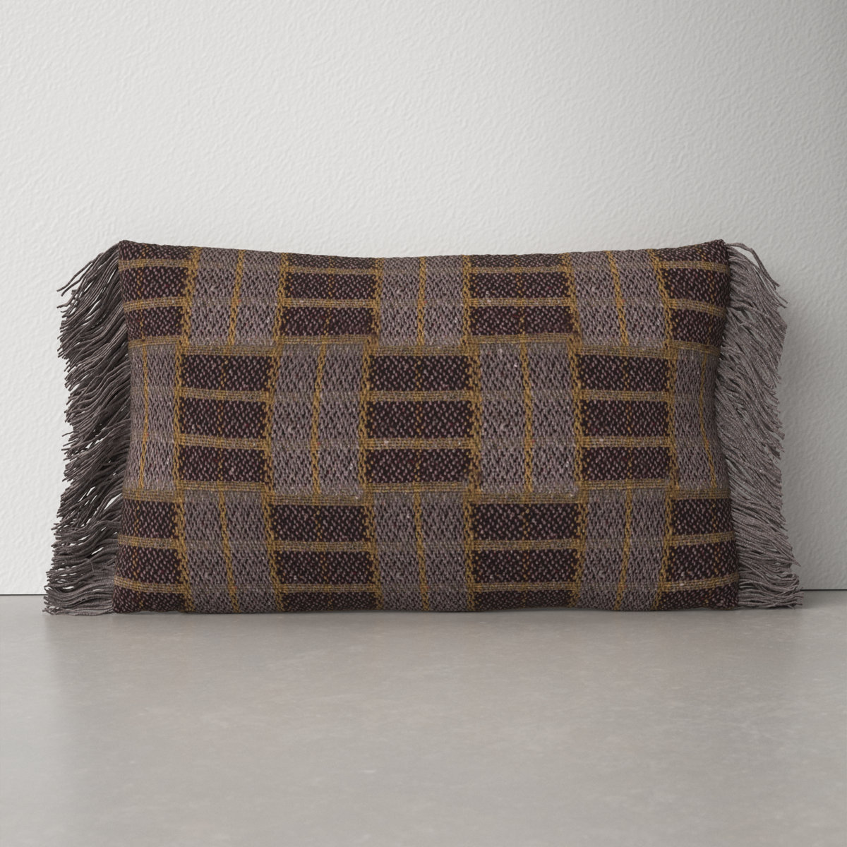 AllModern Esther Woven Rectangular Pillow Cover & Insert & Reviews ...