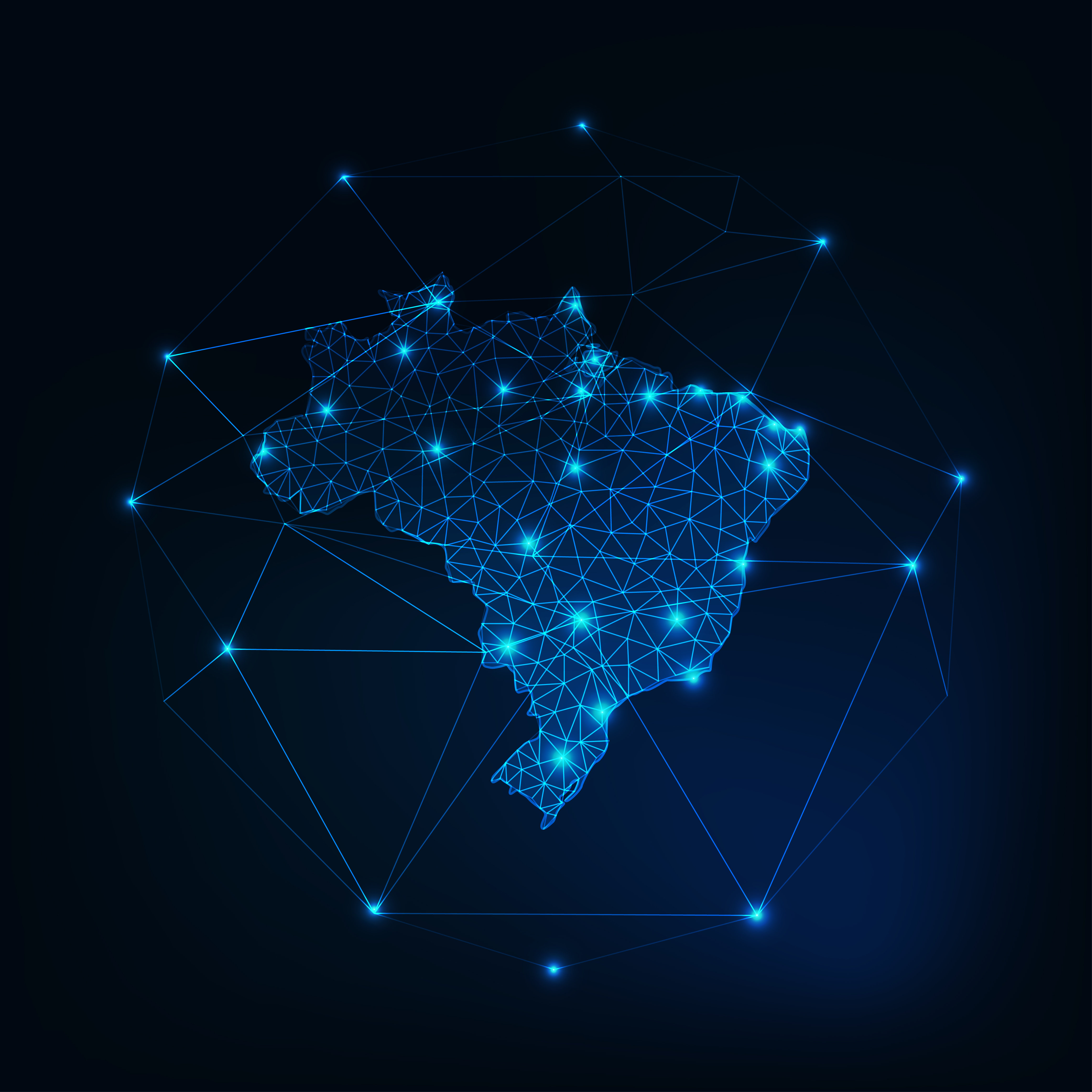 17 Stories Brazil Map Outline - Wayfair Canada