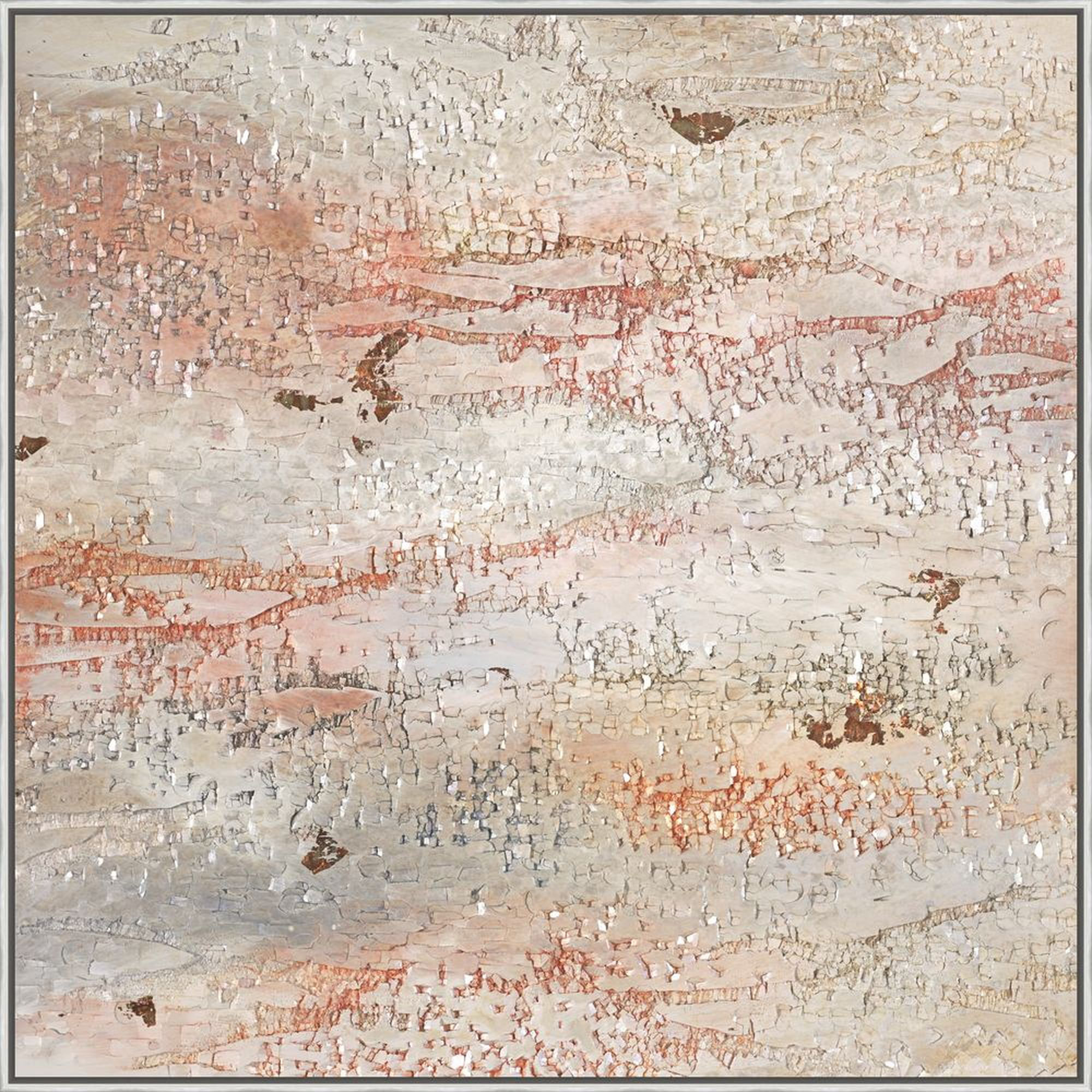 Art House Studios Peach Moonstone 1 Framed Art | Perigold