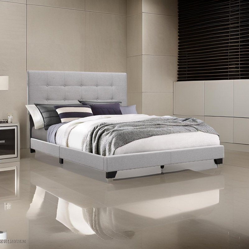 Winston Porter Olethia Upholstered Platform Bed | Wayfair