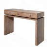 Ivy Bronx Rustic Wooden Console Table With 3 Drawers, 47In Entryway ...