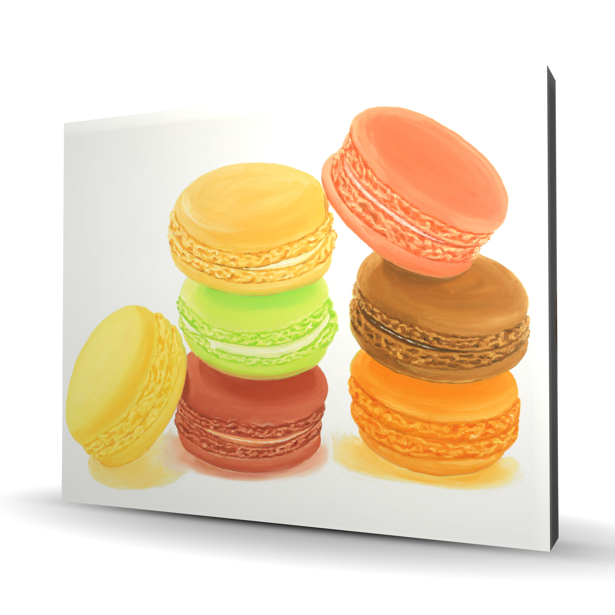 Begin Edition International Inc. Delicious Macaroons Canvas - Still ...