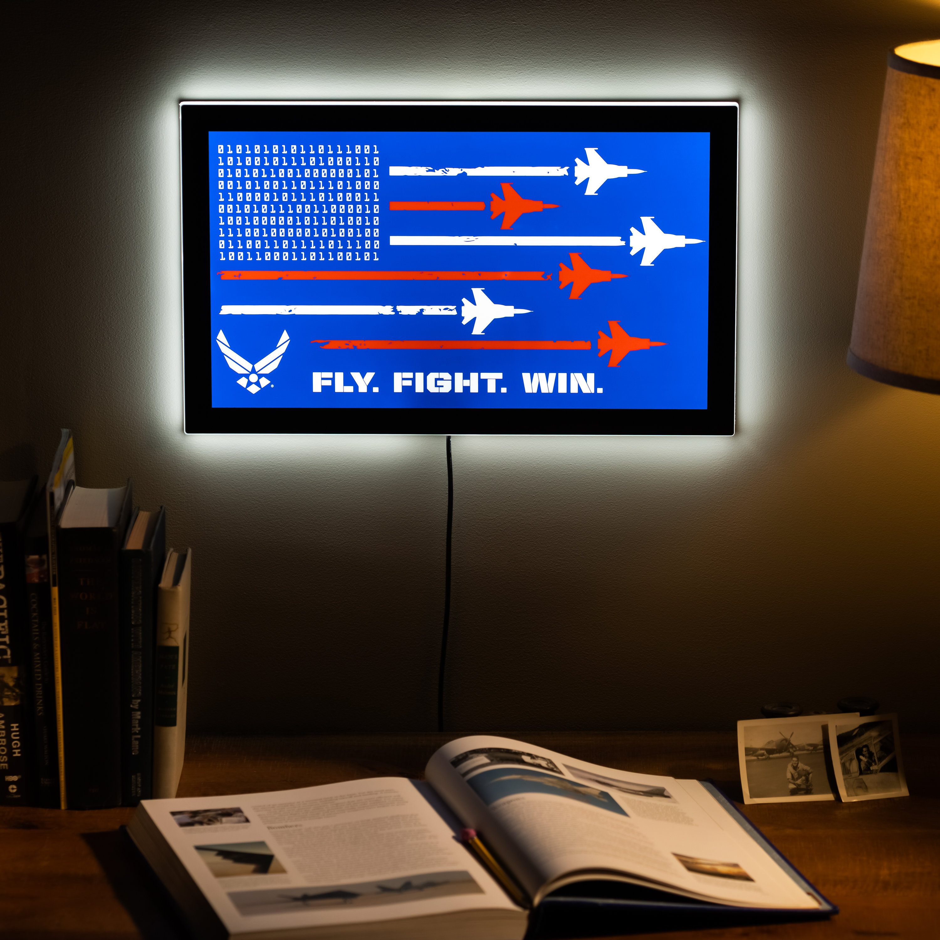 Evergreen Enterprises, Inc US Air Force Military Rectangle Edgelite LED ...