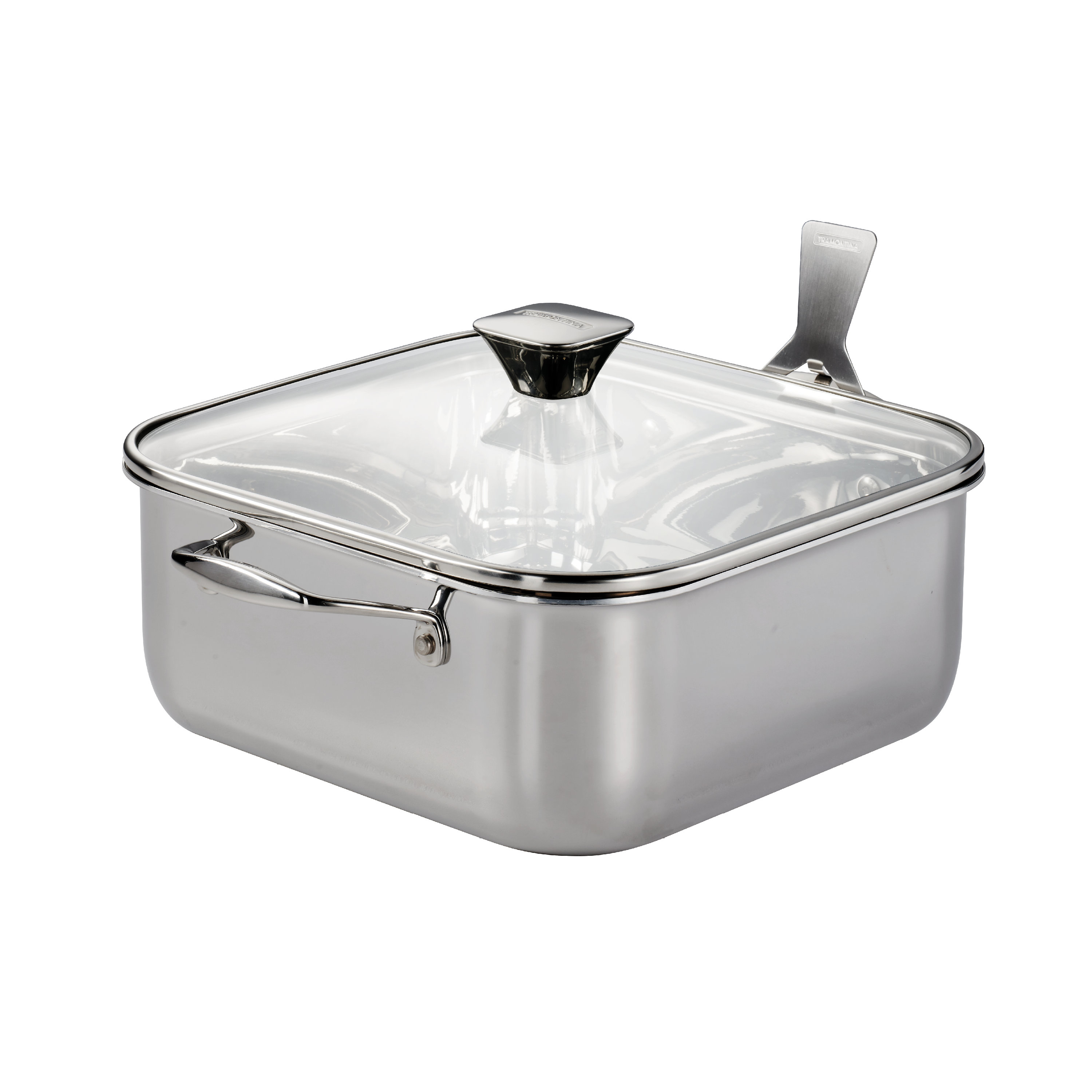 Tramontina Tri-Ply Clad 11 in, Stainless Steel Roasting Pan & Reviews ...