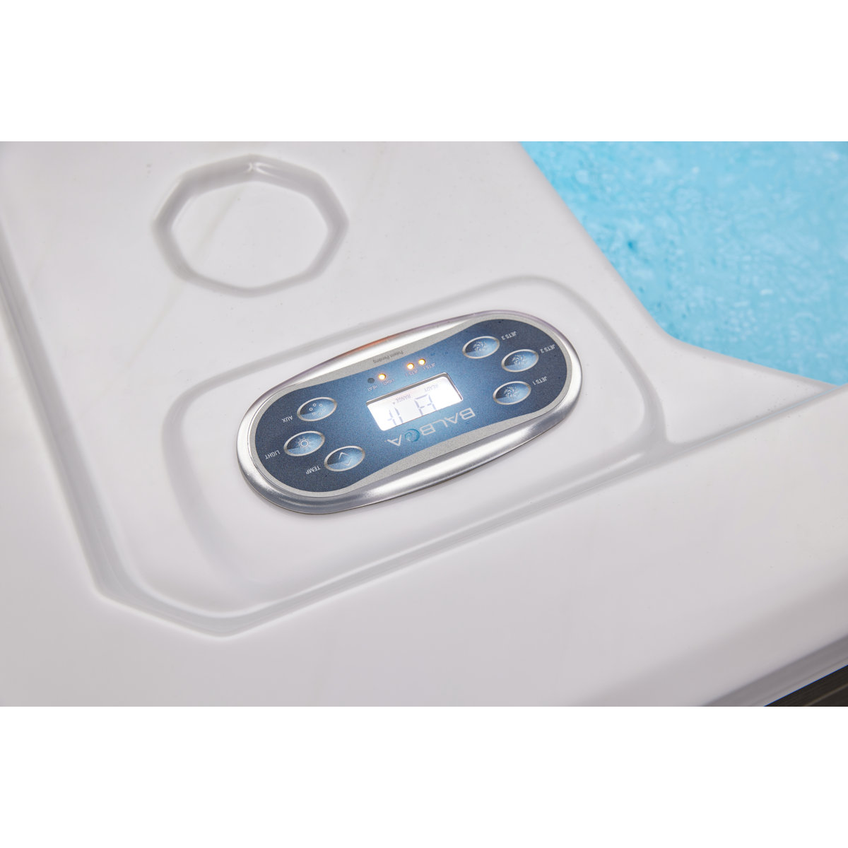 Luxury Spas 4 - Person 39 - Jet Acrylic Rectangular Standard Hot Tub ...