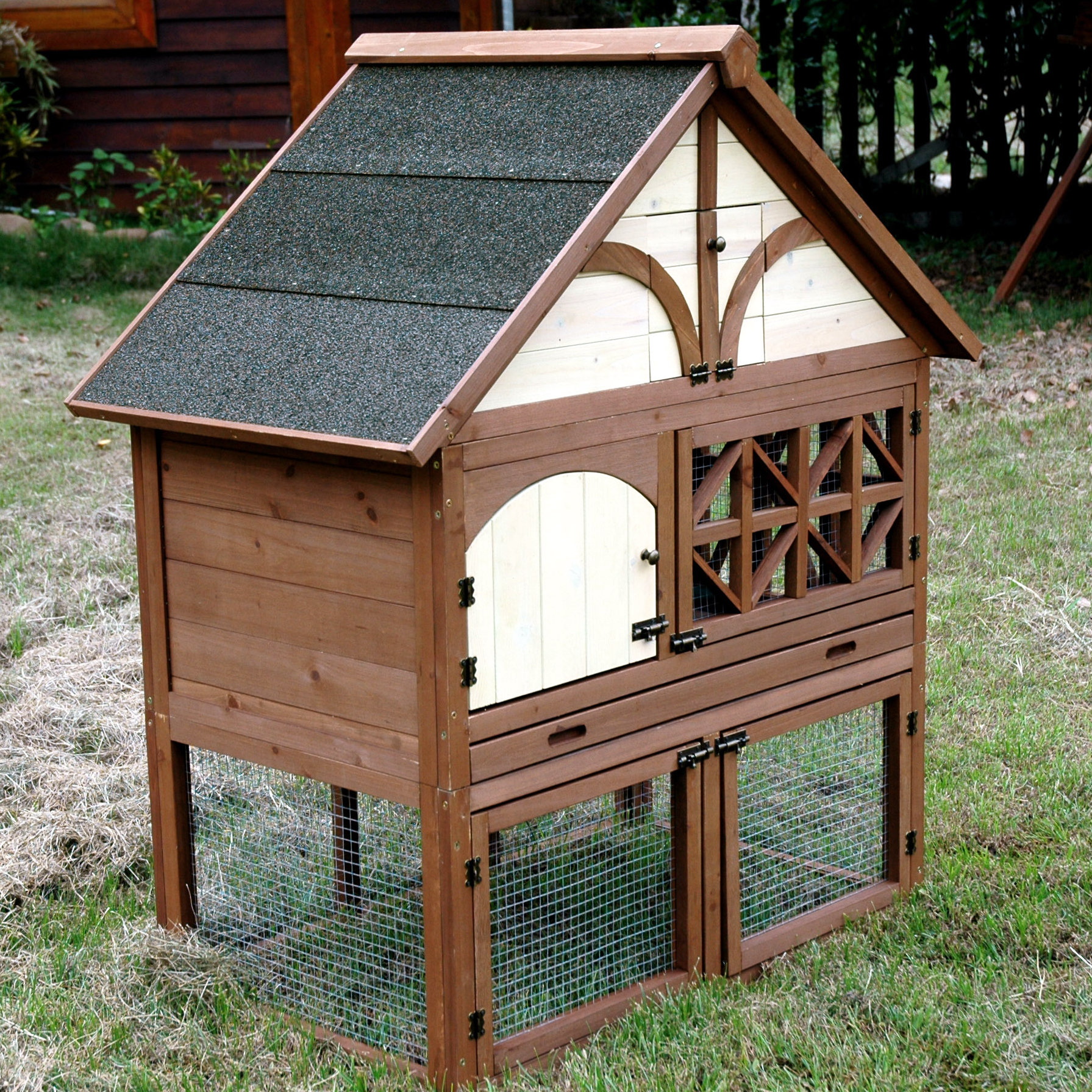 Tucker Murphy Pet™ Louise Tudor Rabbit Hutch & Reviews - Wayfair Canada