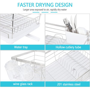 BTY Stainless Steel Disk Rack & Reviews | Wayfair