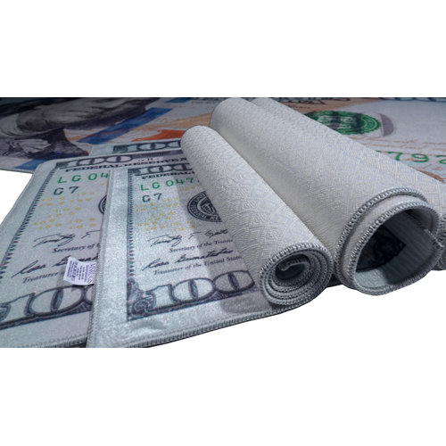 Latitude Run® Andrew-Joseph 100 Dollar Bill Anti-Fatigue Mat & Reviews ...