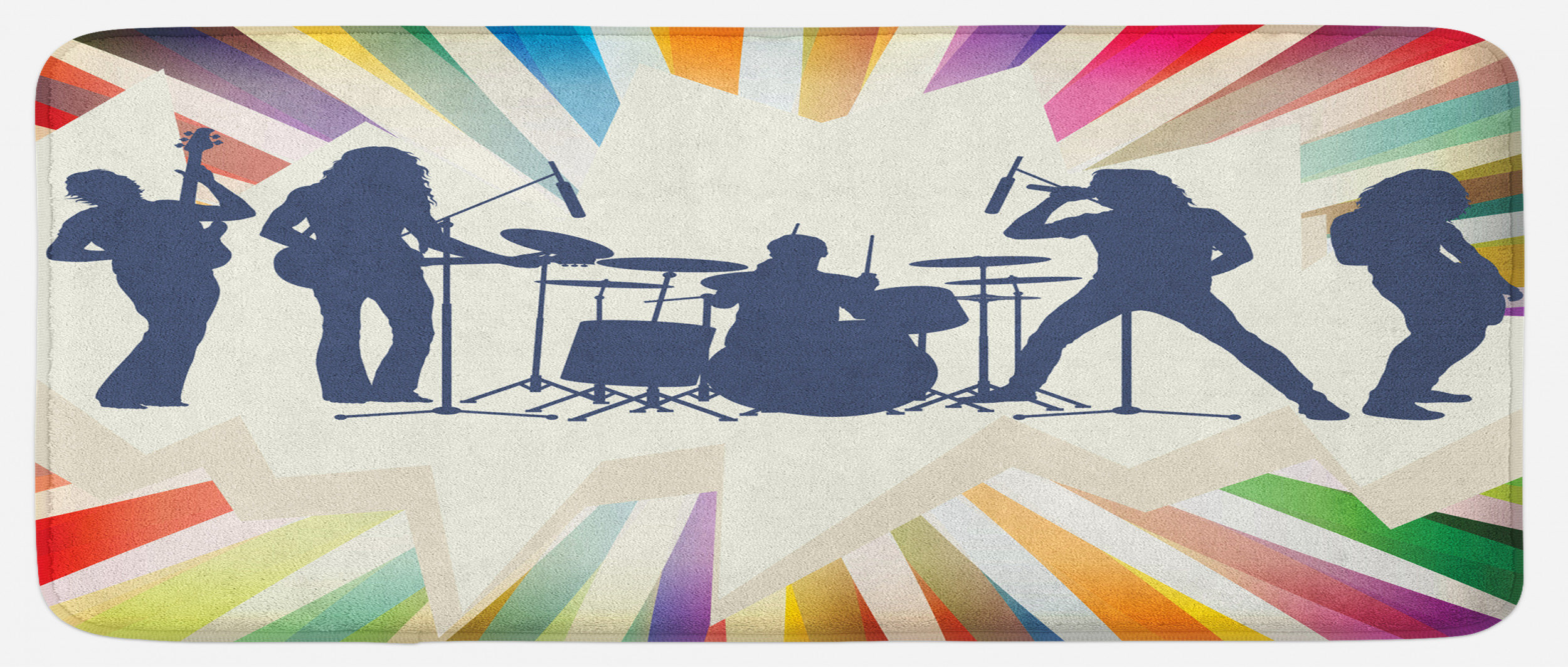 East Urban Home Music Kitchen Mat | Wayfair