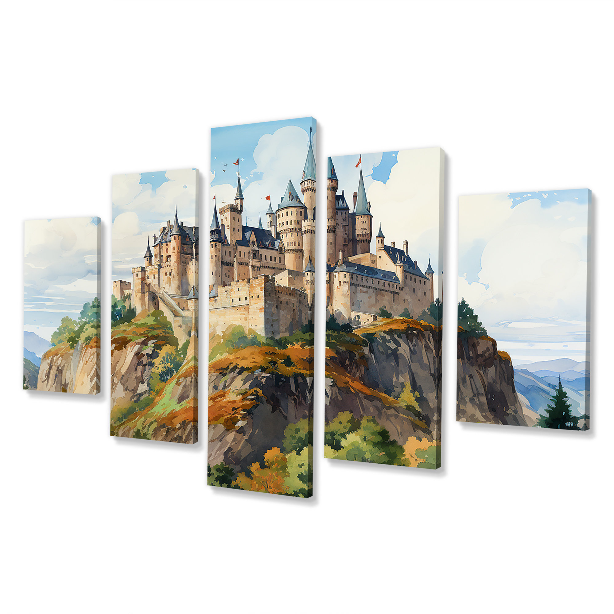 Lark Manor™ Ancient Castle In The Mountains Harmony - Castles ...