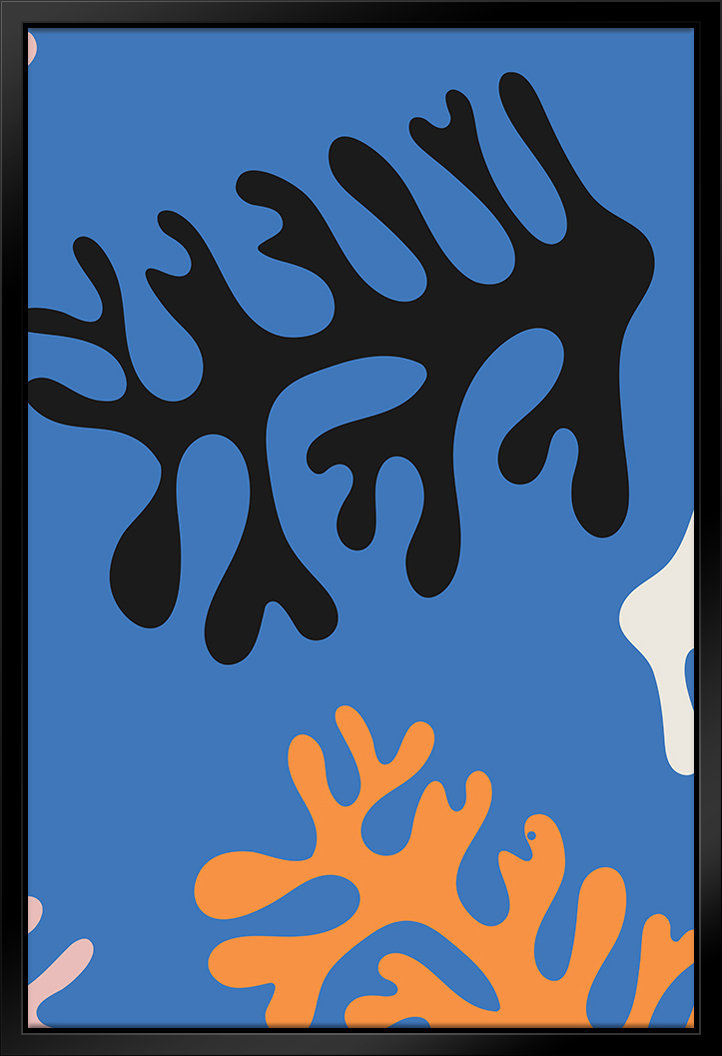 ATX Art Group LLC Henri Matisse’S Fabulous Algae #1 Framed On Canvas by ...
