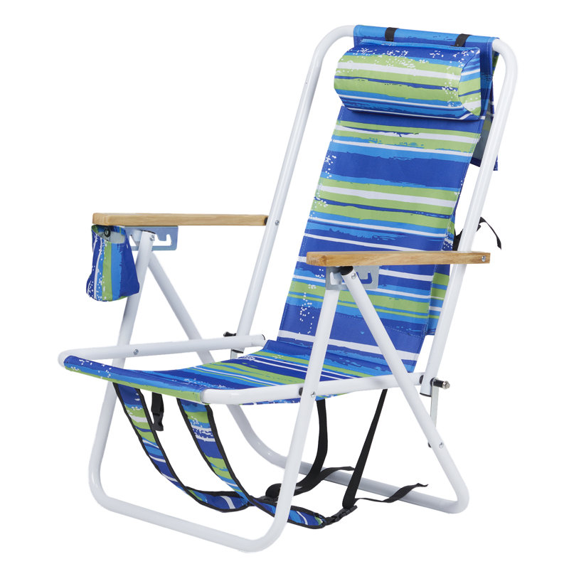 Arlmont & Co. Tanah Reclining/Folding Beach Chair & Reviews | Wayfair