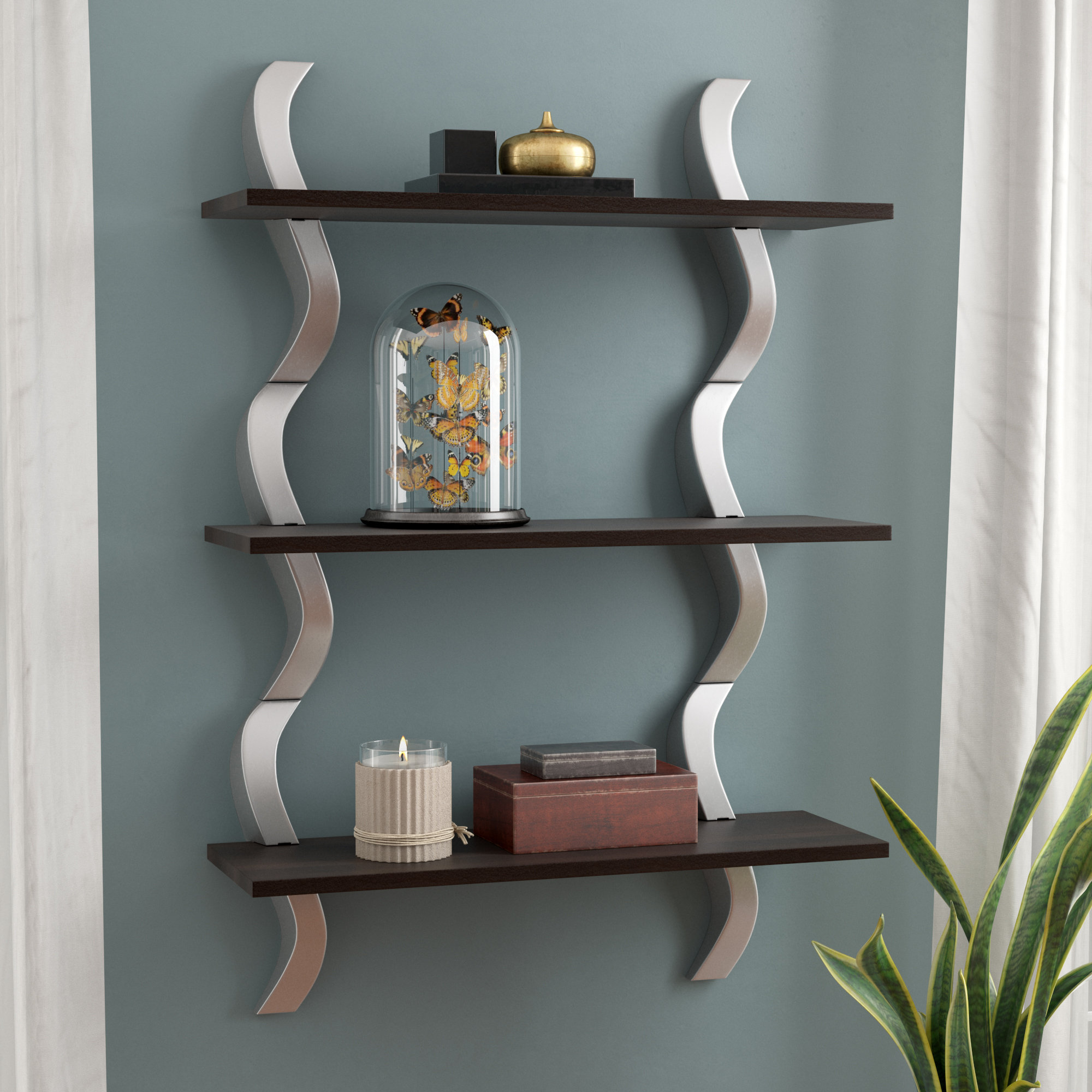 Wade Logan Profile Tiered Shelf & Reviews | Wayfair