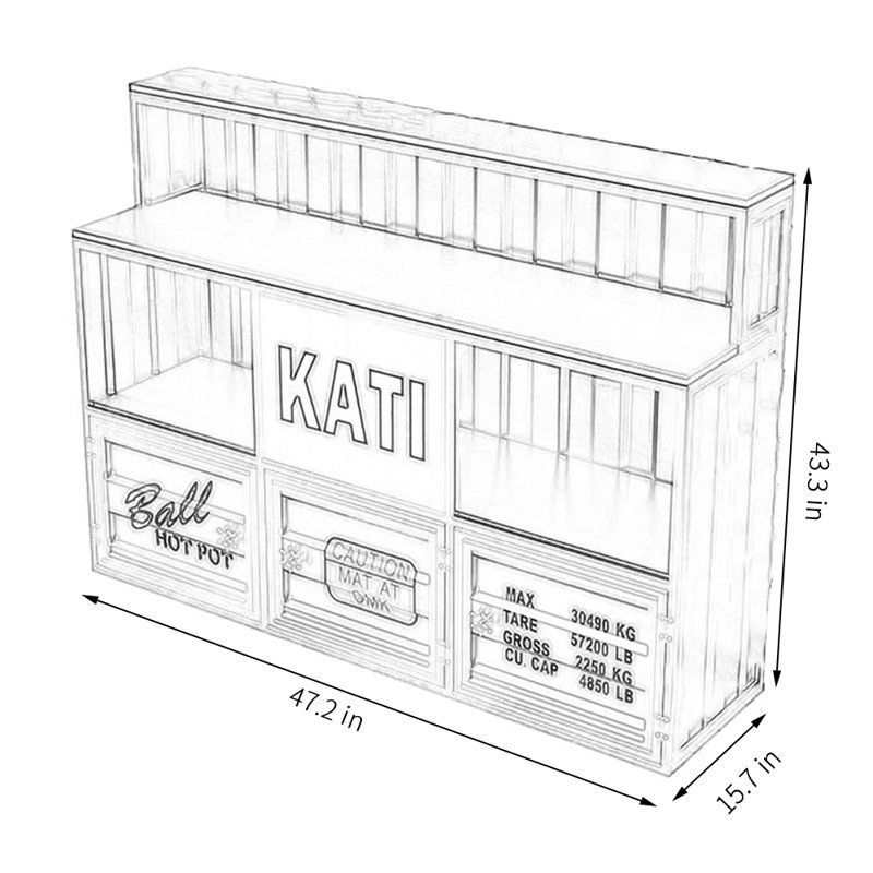 Williston Forge Kamsy 47.24'' Sideboard | Wayfair